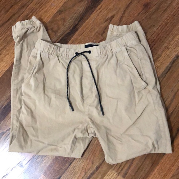 American Eagle Outfitters | Pants | Mens Small Cuffed Khaki Pants ...